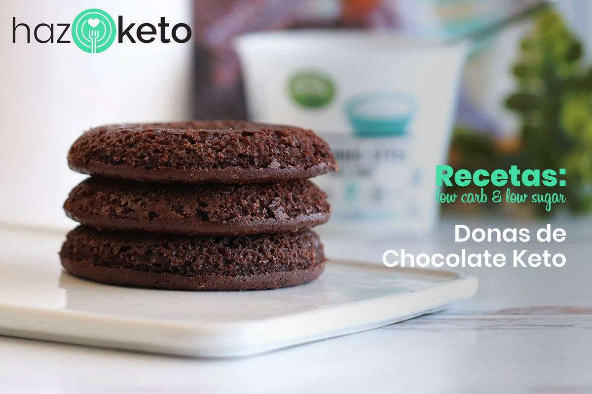 Receta Keto de Donas de Chocolate, Bajas en Carbohidratos – Haz KETO ...